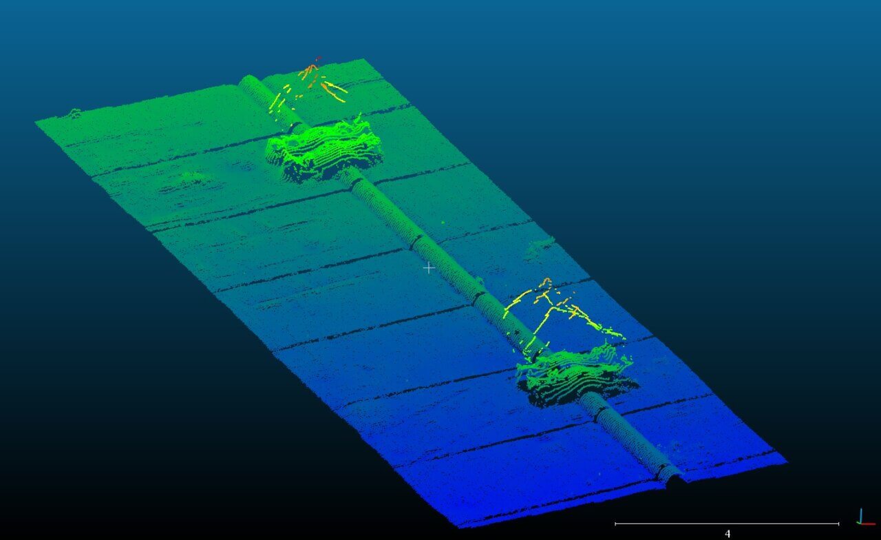 AUV Based Pipeline Surveying - Voyis - Oceaneering
