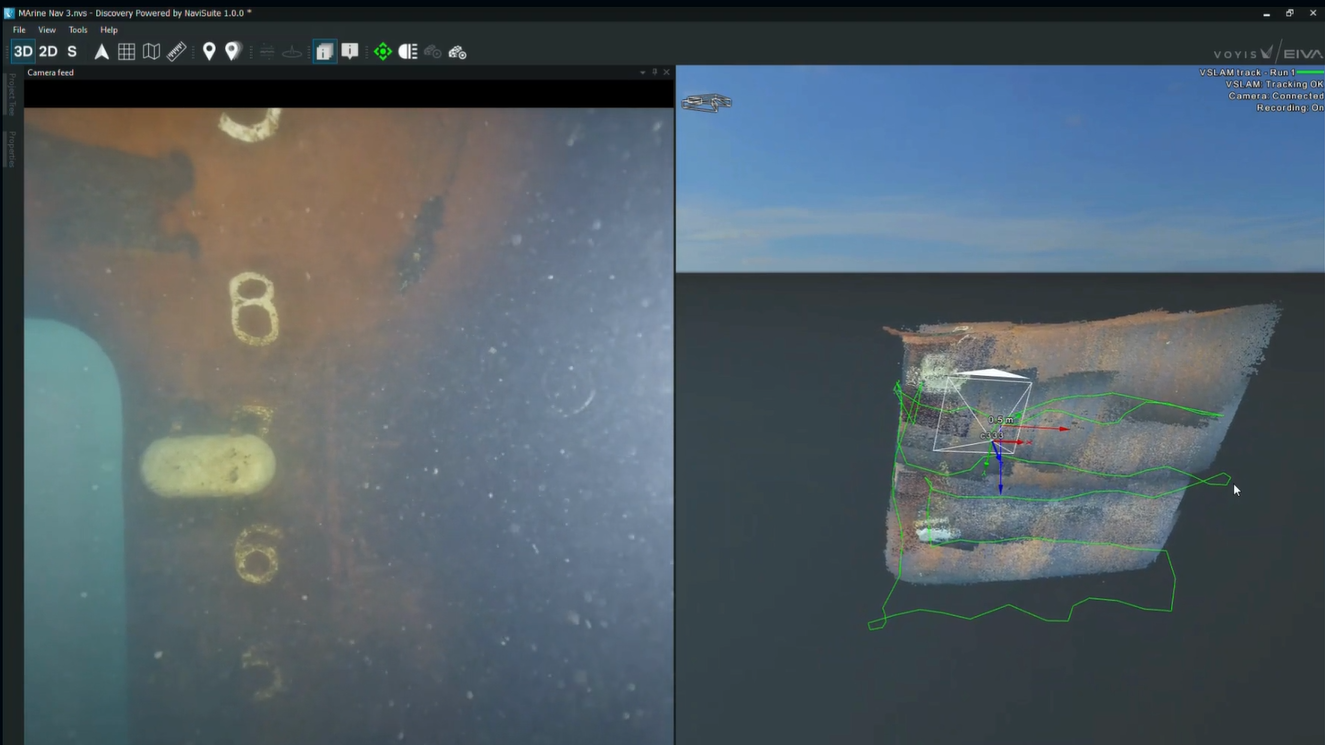 Voyis Expedition: Maximizing Hull Survey Accuracy with VSLAM Solution - Voyis